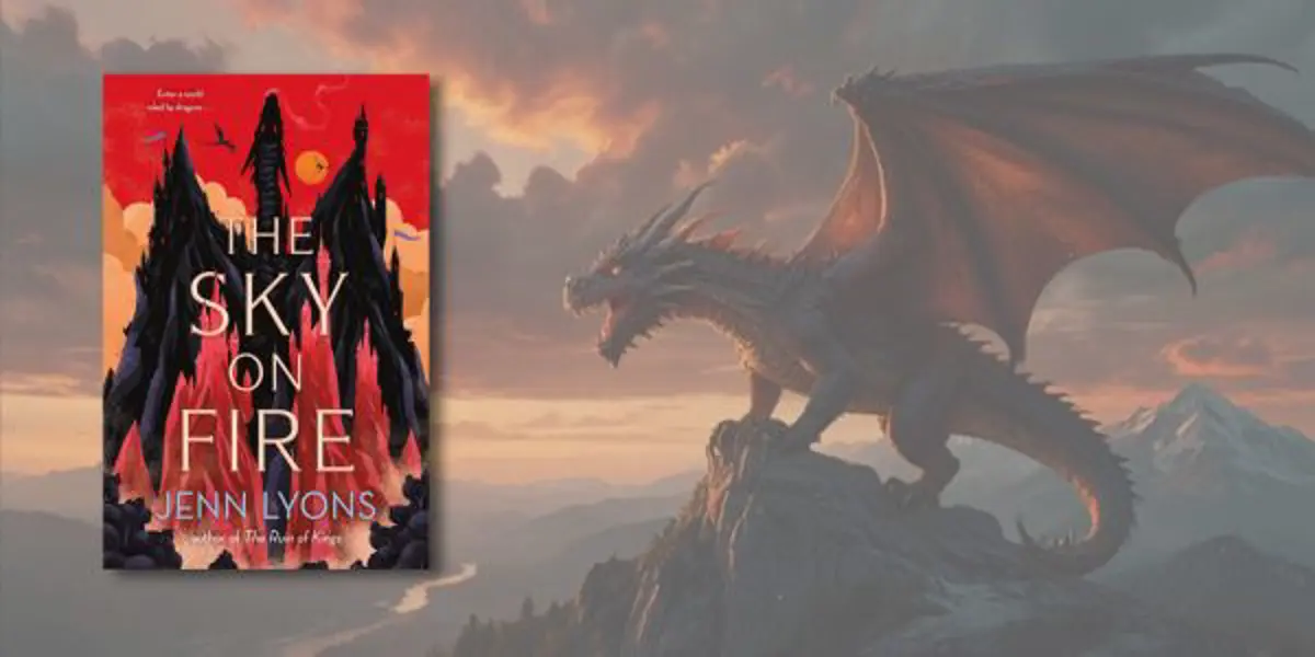 The Sky on Fire by Jenn Lyons - book review by SummonFantasy.com